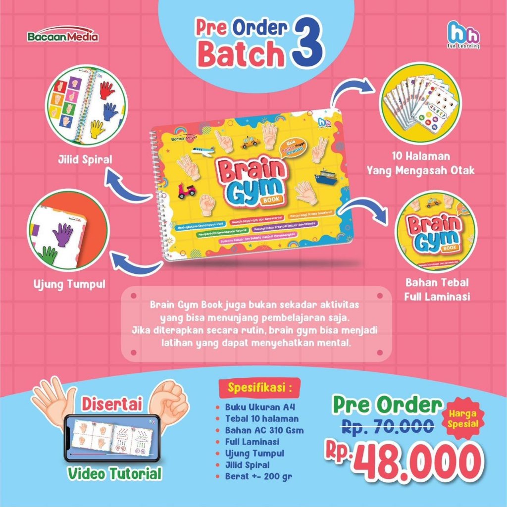 Jual BRAIN GYM BOOK | Shopee Indonesia