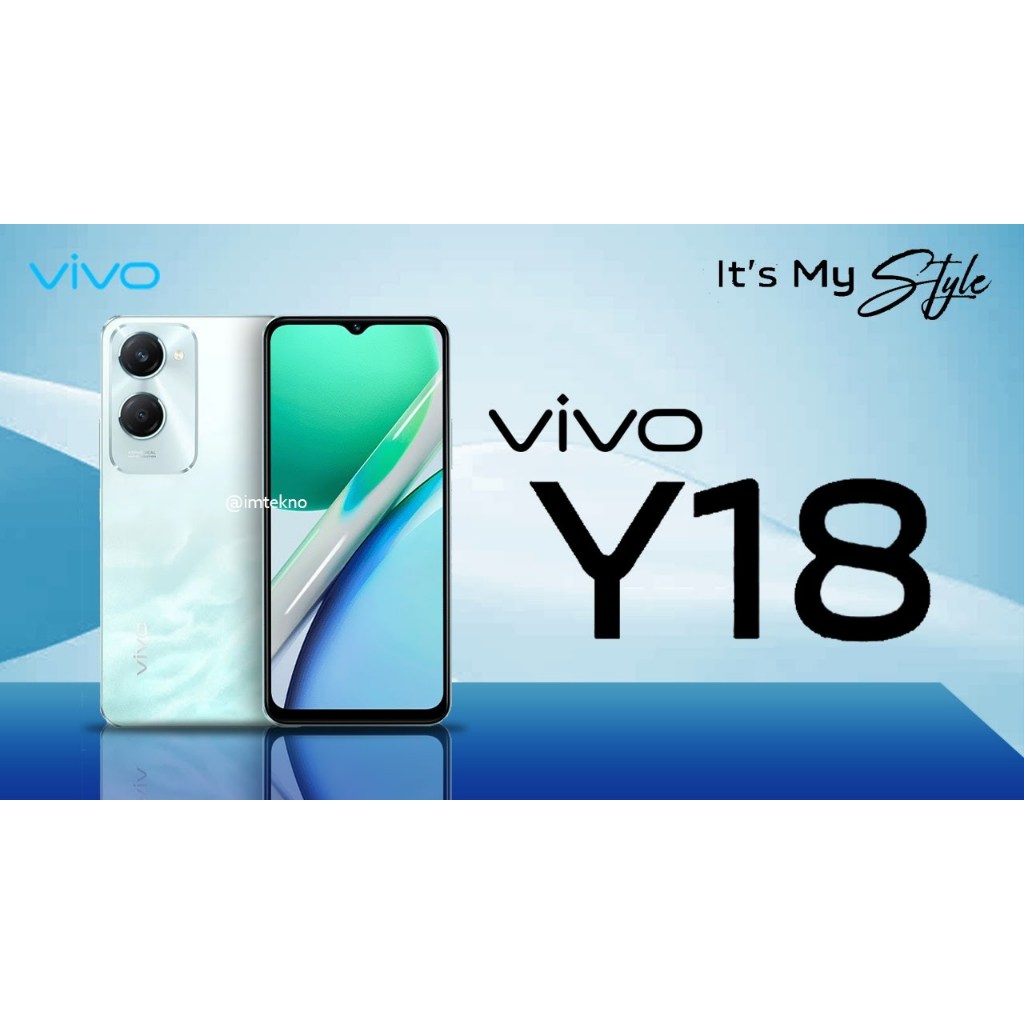 Jual Vivo Y18 4/64GB | 4/128GB | 6/128GB | Bonus Headset & Tempred Glass | Garansi Resmi VIVO 1 ...