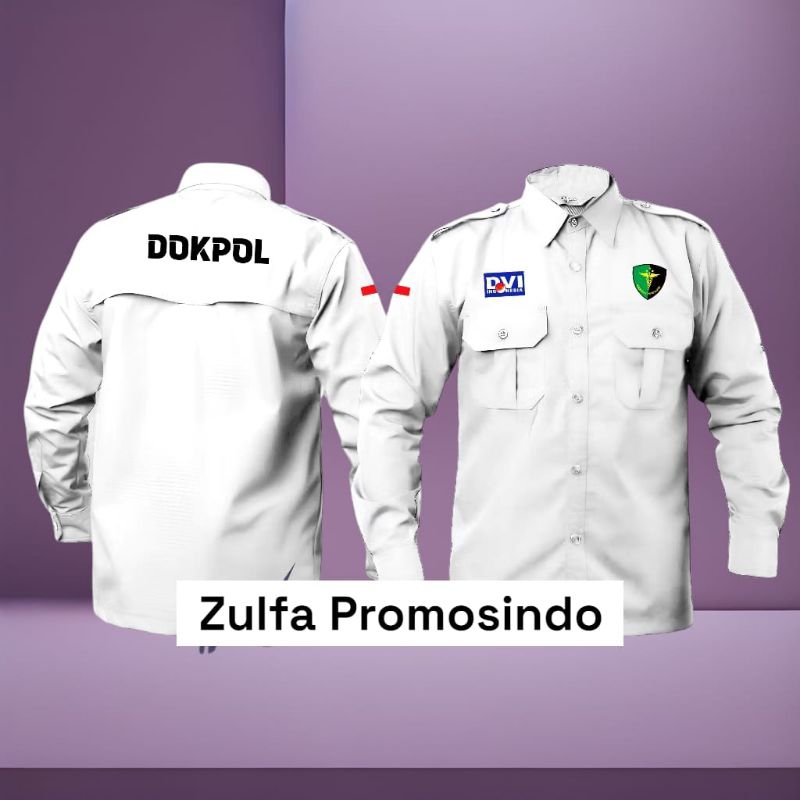 Jual Kemeja kerja baju pdh seragam kerja tactical m-tac Dokpol Dvi ...