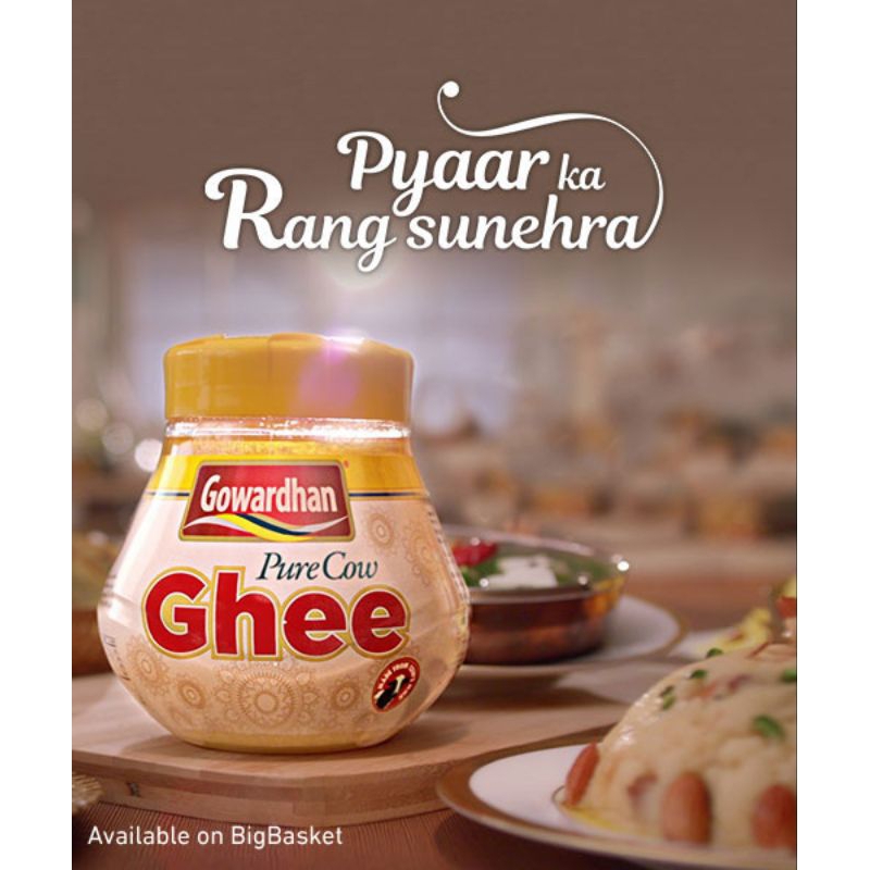 Jual Gowardhan Ghee Minyak Samin Haiwani Indian Desi Ghee 500ml ...