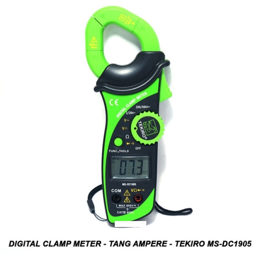 Jual TEKIRO Tang Amper Digital AC DC / Digital Clamp Meter / Tang ...