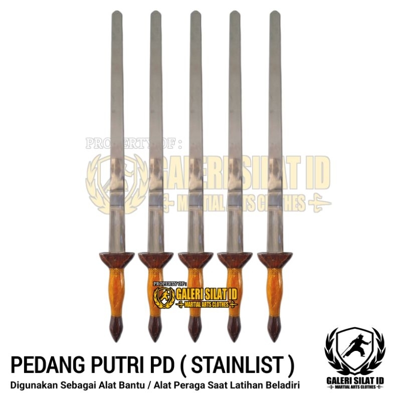 Jual Pedang Putri Pokyam Stainlist Tumpul Untuk Latihan - Pedang PD ...
