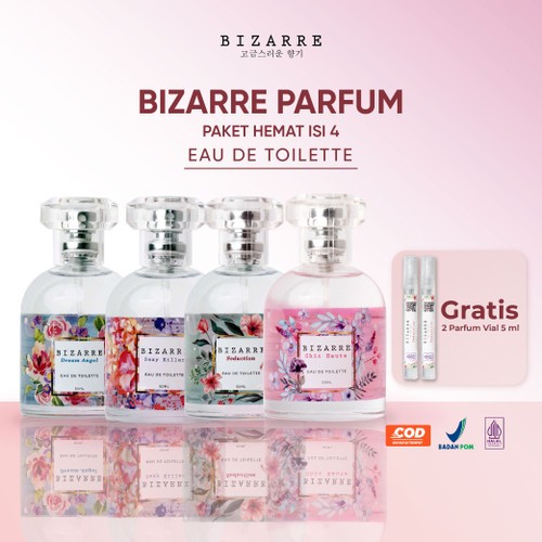Jual BIZARRE PARFUM PERFUME KOREA STYLE BIZZARE 50 ML | Shopee Indonesia