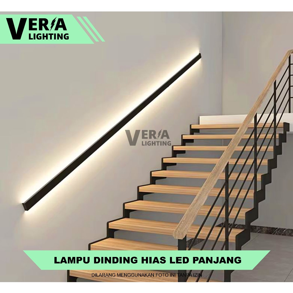 Jual Lampu Tangga LED Step Light Panjang Linear Lampu Hias Dinding ...