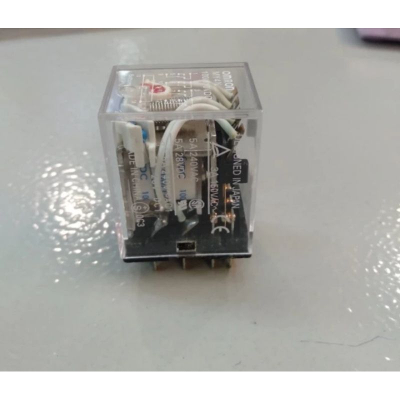 Jual Relay My4N Omron 110Vdc +Socket | Shopee Indonesia