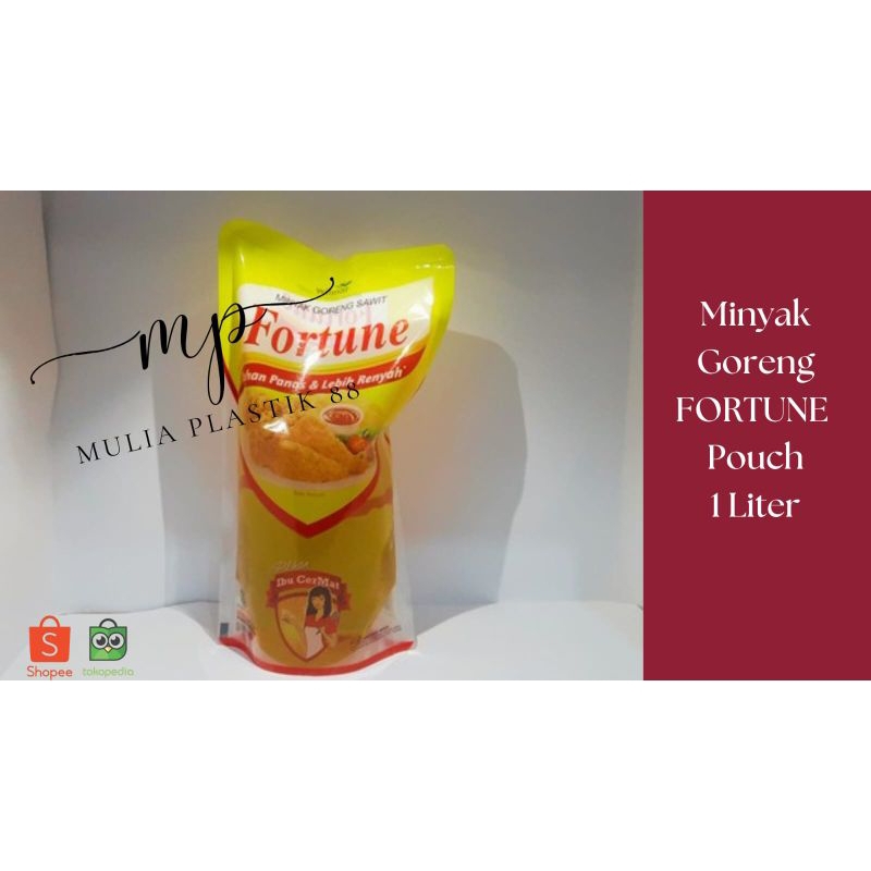 Jual Minyak Goreng Fortune Pouch 1 Liter | Shopee Indonesia