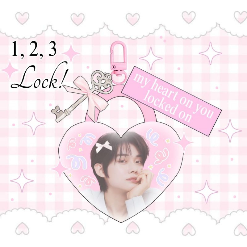 Jual [PRE-ORDER] 1,2,3 LOCK! KEYCHAIN TXT TOMORROW X TOGETHER YEONJUN ...