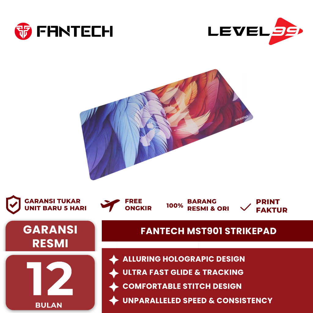 Jual Fantech Mst901 / Mst-901 Strikepad Ultra Fast Mousepad | Shopee ...