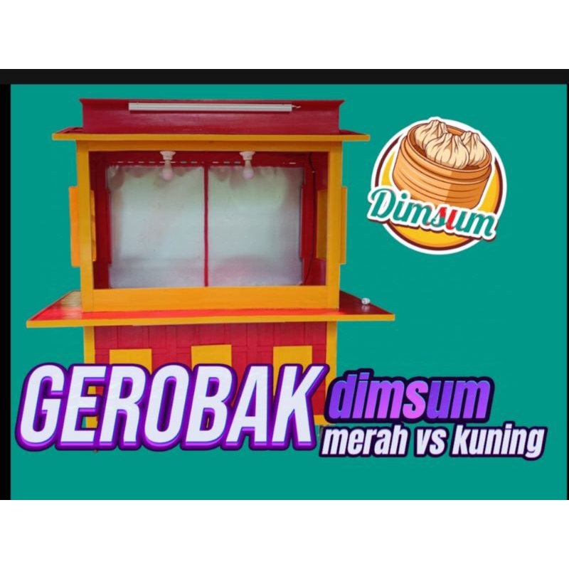 Jual GEROBAK DIMSUM Tanpa LAMPU | Shopee Indonesia