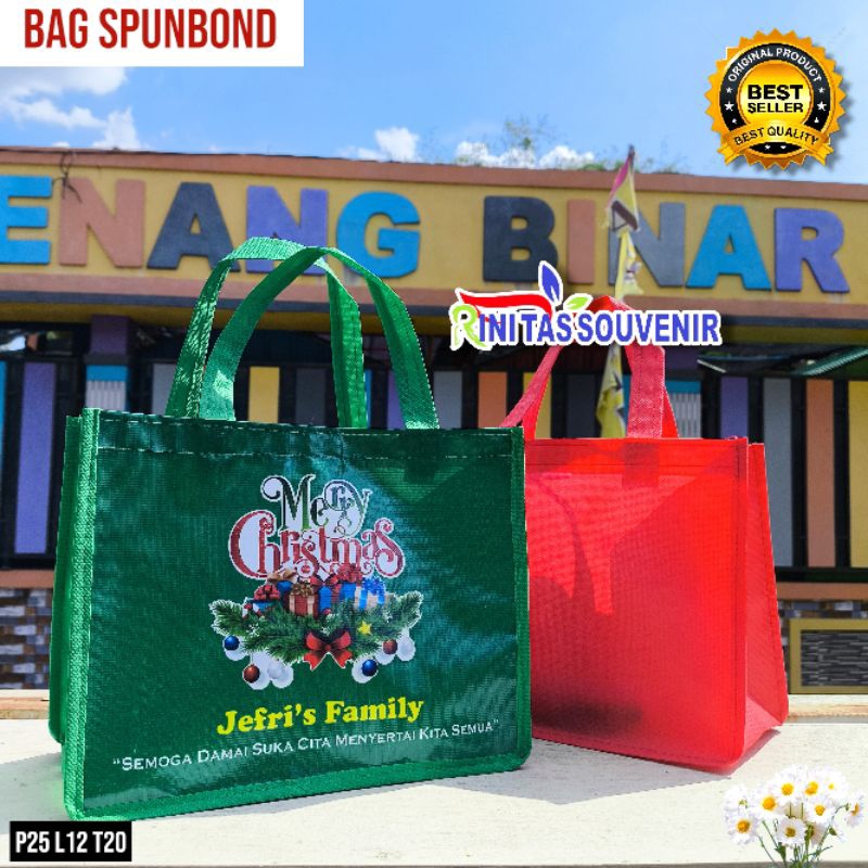 Jual Tas Souvenir Bingkisan Natal Tas Special Natal Tas Natal Custom ...