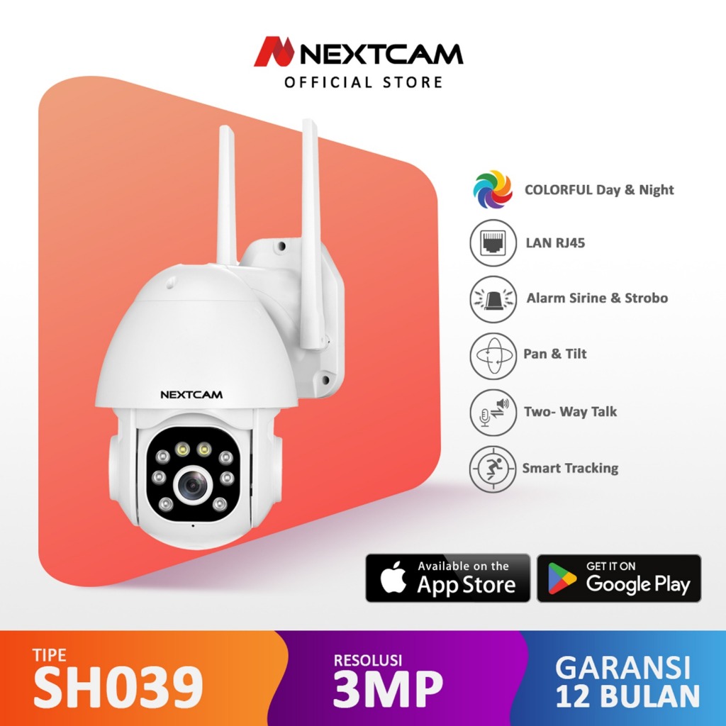 Jual Nextcam Smart Kamera CCTV Outdoor Wifi Wireless Tanpa Kabel ...