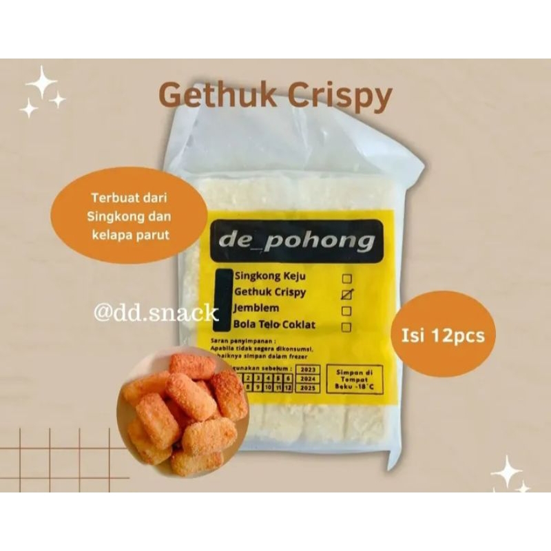 Jual Getuk gethuk Crispy Frozen De Pohong | Shopee Indonesia