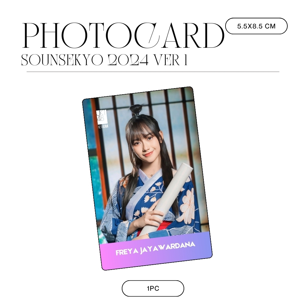 Jual PHOTOCARD JKT48 SOUSENKYO 2024 VER 1 (HARGA 1 PCS + LAMINASI 2 SISI) JPOP CARDS IDOL ...