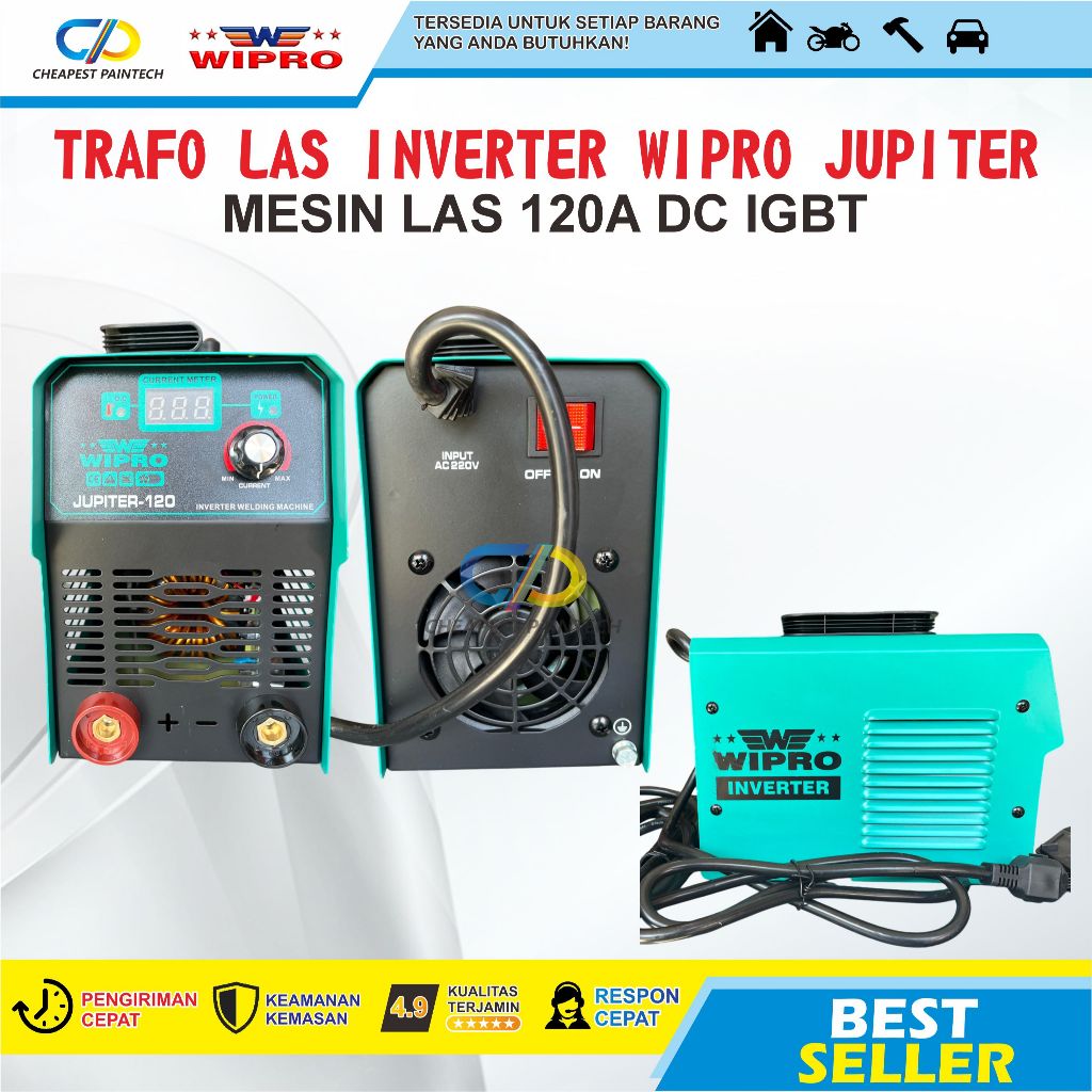 Jual Travo Las Inverter WIPRO JUPITER-120 / Mesin Las 120A DC IGBT 1 ...