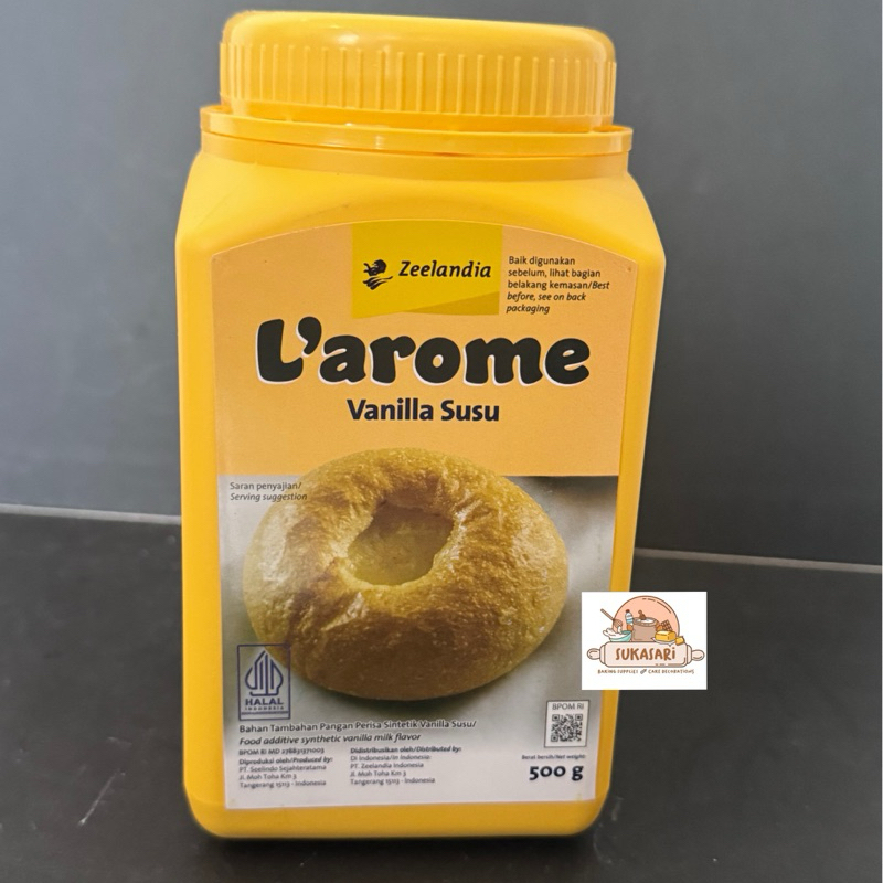 Jual Larome Vanilla Milk Powder 500 gr / vanila bubuk perisa vanilli ...