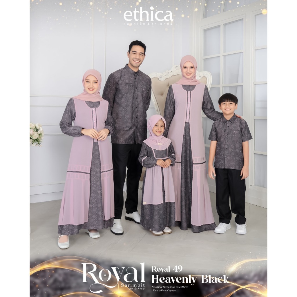 Jual SARIMBIT ETHICA 2025 ROYAL 49 HEAVENLY BLACK / SARIMBIT TERBARU ...