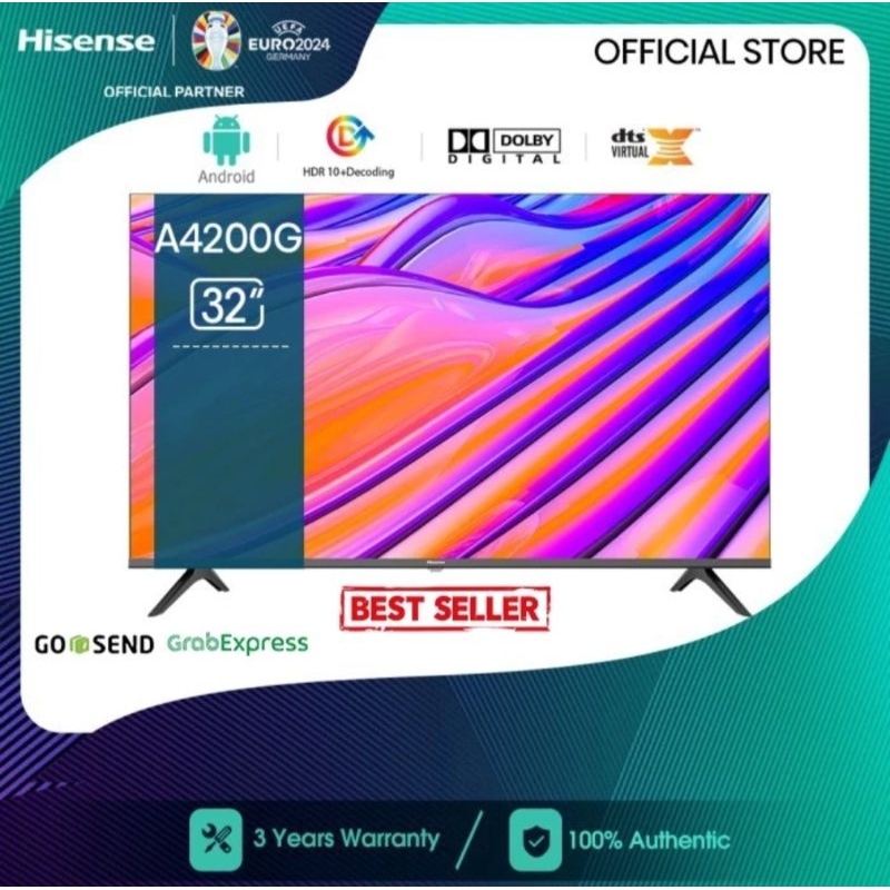 Jual Hisense 32 Inch Android Tv 32A4200G - 32A4200 | Shopee Indonesia