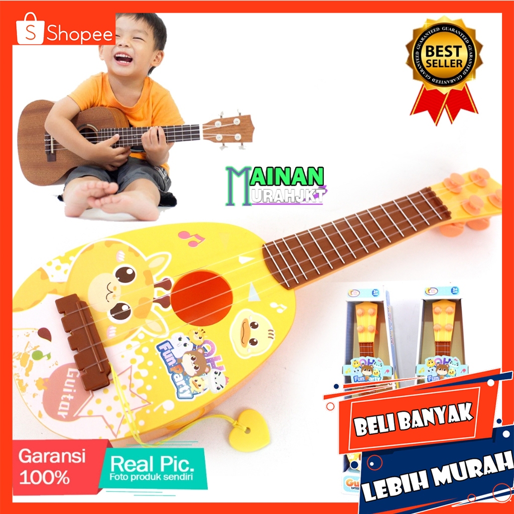 Jual MAINAN ANAK MURAH GUITAR INTERESTING FUN PARTY NO88043 MAIANAN ...