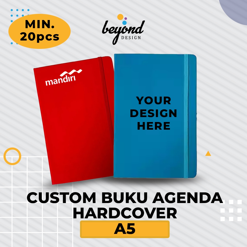 Jual Buku Agenda Notebook Hard Cover A5 Custom Souvenir Merchandise ...