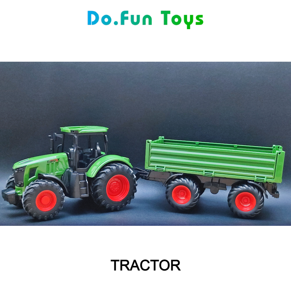 Jual Mainan Miniatur Traktor Pertanian / Tractor Agricultural ...