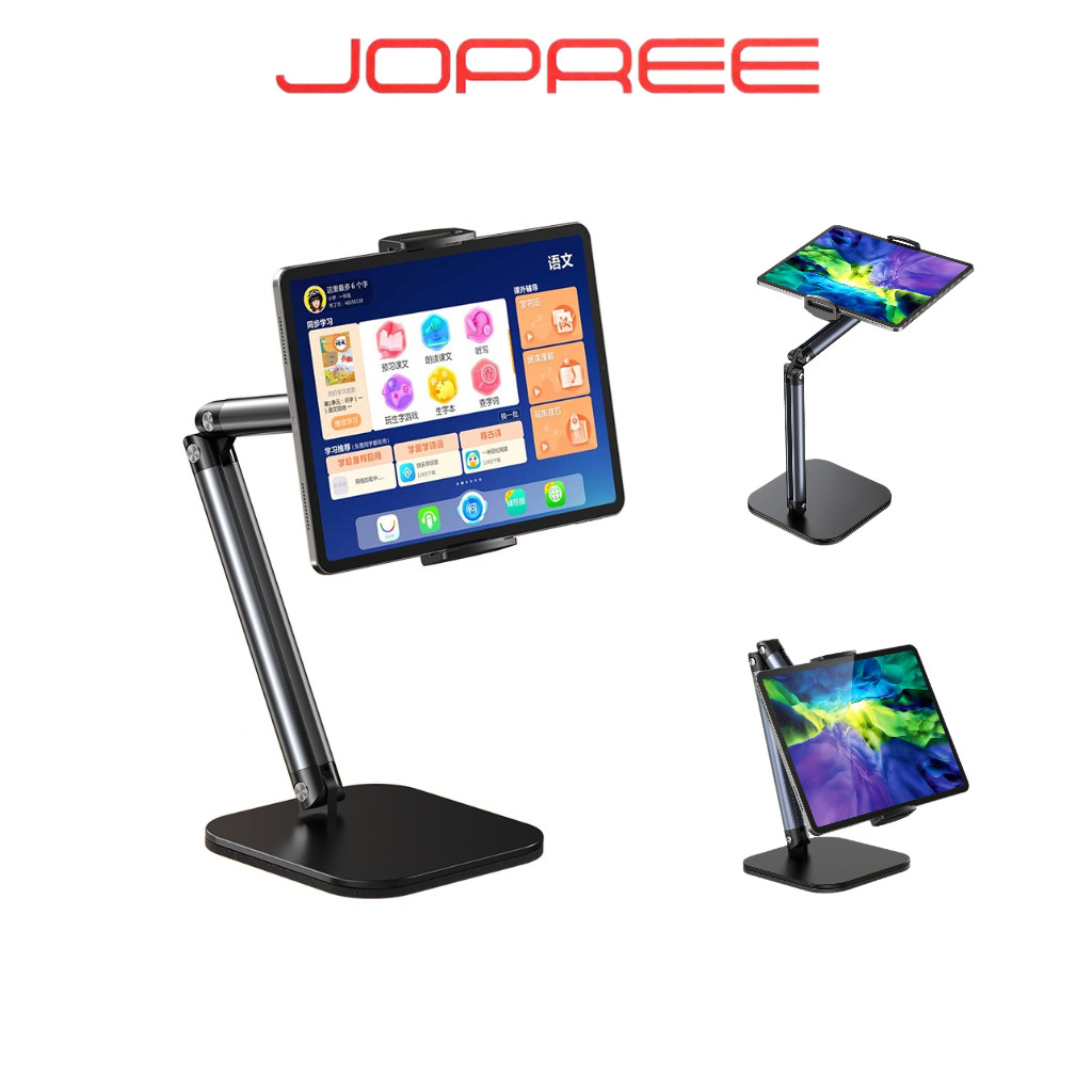 Jual JOPREE X69 Stand Metal Tablet Phone Holder Rotasi 360 Flexible ...