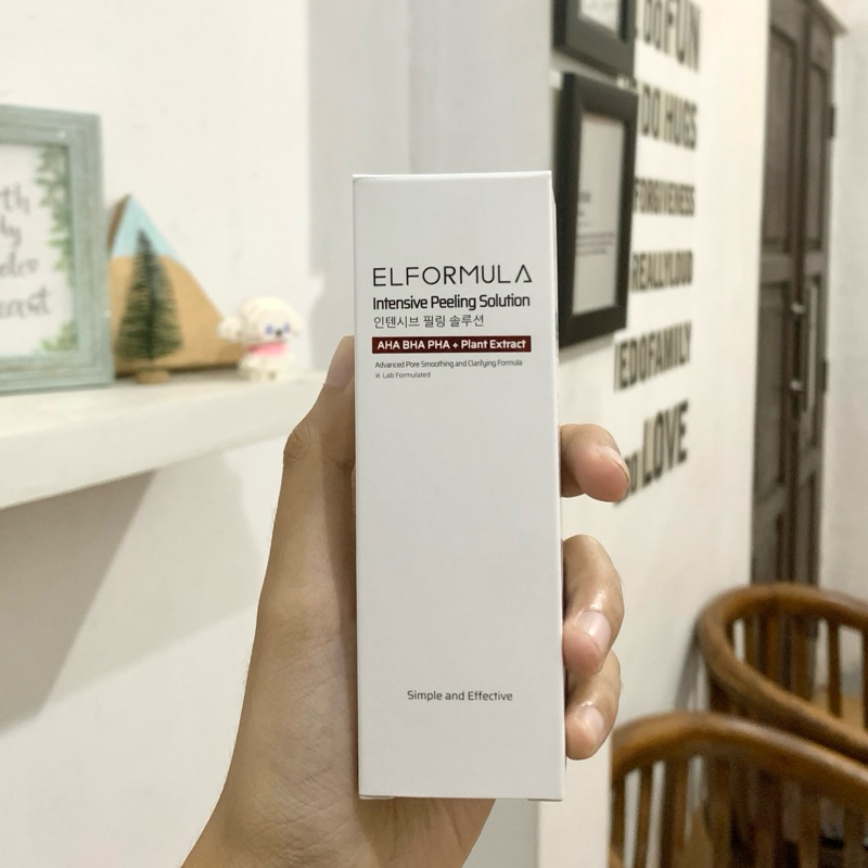 Jual Elformula Intensive Peeling Solution AHA BHA PHA + Plant Extract ...