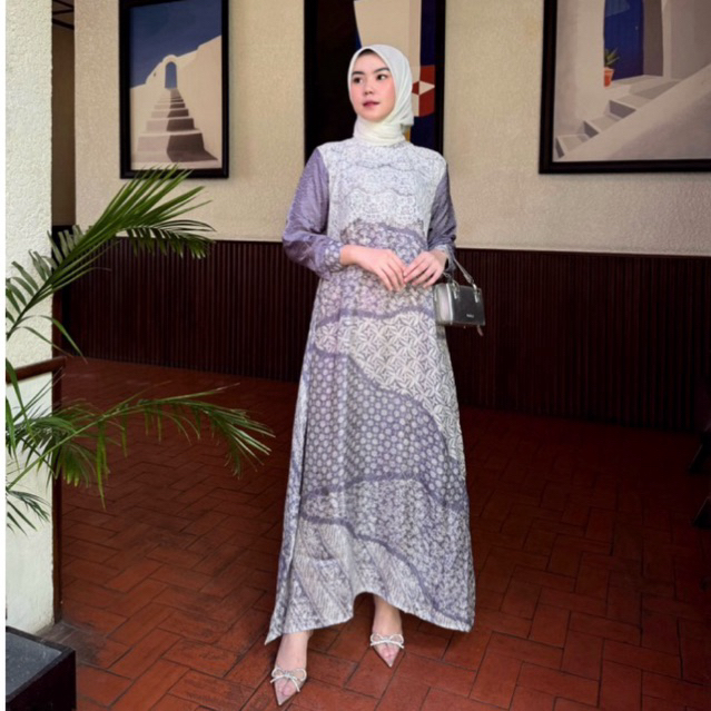 Jual AYNA DRESS BATIK | Shopee Indonesia