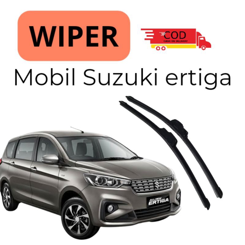 Jual WIPER FRAMELESS TANPA RANGKA BESI MOBIL SUZUKI ERTIGA SATU SET ...