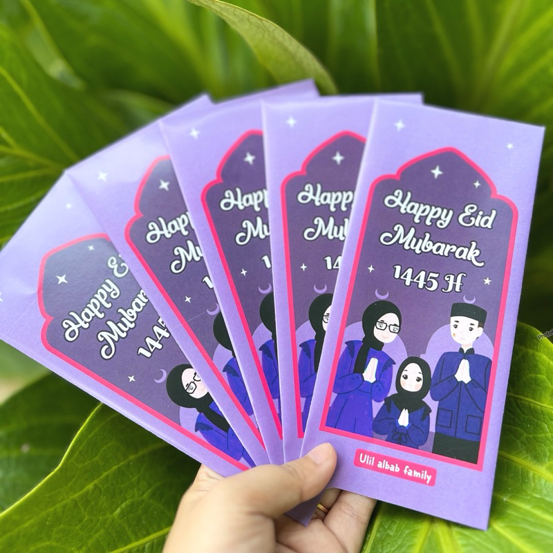 Jual Amplop Ampao Lebaran Hari Raya Idul Fitri Terbaru Custom Gambar ...
