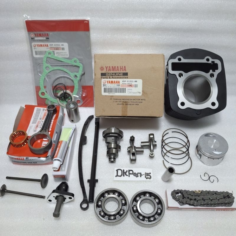 Jual Blok seher komplit 11 item (45P) yamaha Byson Karbu ori sesuai poto | Shopee Indonesia