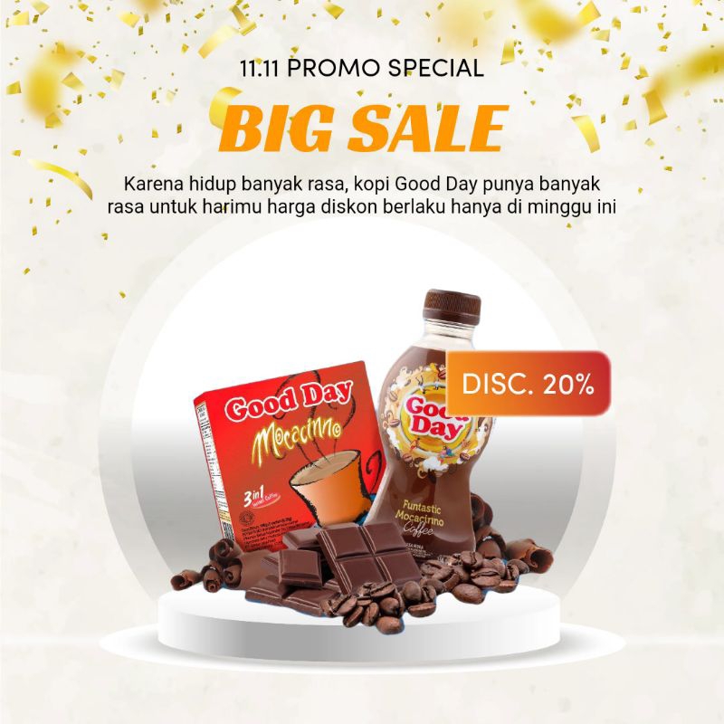 Jual Kopi Good Day Mocacino pokemon 1 rtg 10 pcs - Banyak Rasa untuk ...