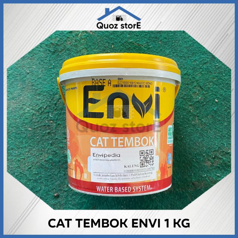 Jual Cat Tembok Envi 1 kg Interior/Eksterior | Shopee Indonesia