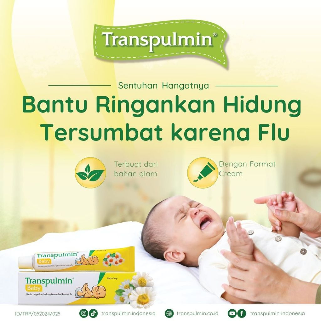 Jual TRANSPULMIN Baby/ Transpulmin Kids Balsam Meredakan Flu Semua ...