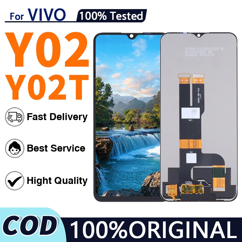 Jual 【ORIGINAL】LCD for VIVO Y02 /Y02T / Y02A / Y11(2023) ORIGINAL FULL ...