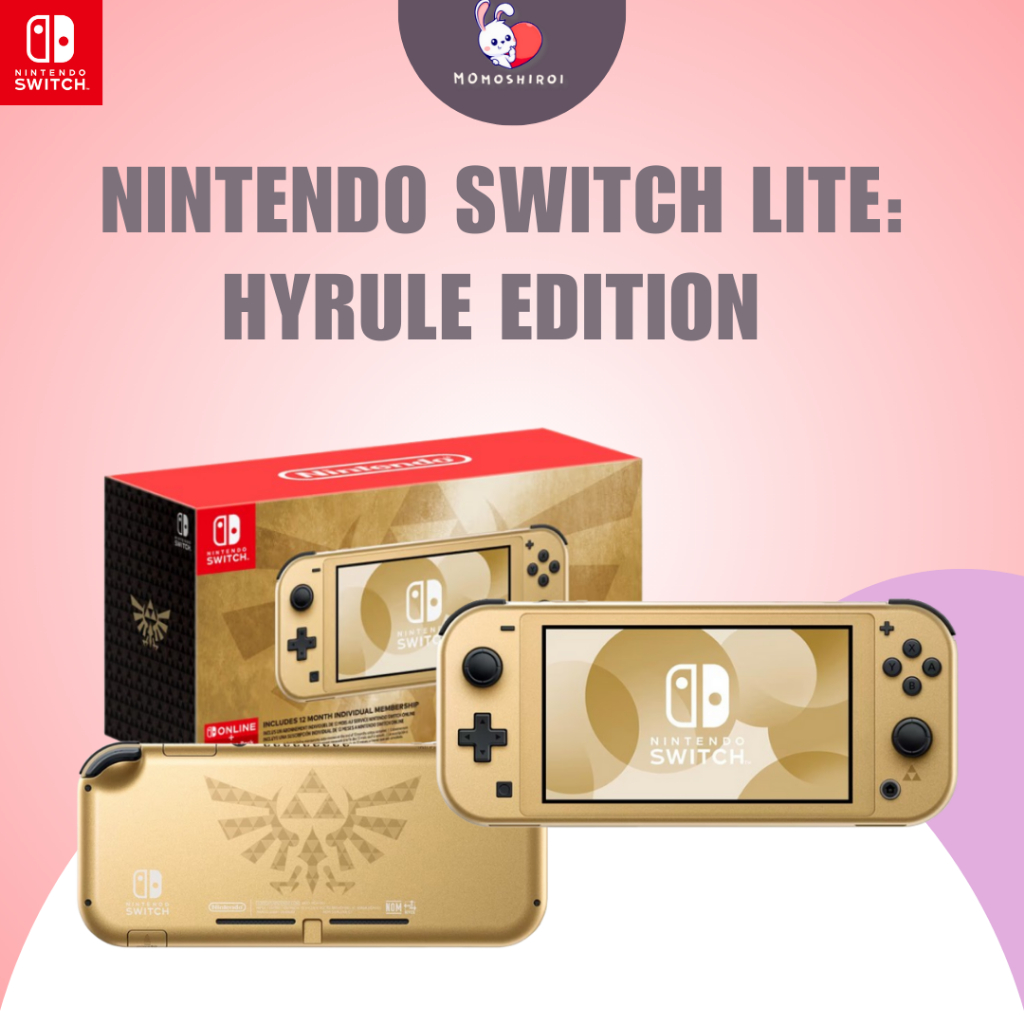 Jual Nintendo Switch Lite Hyrule Zelda Gold Edition | Shopee Indonesia