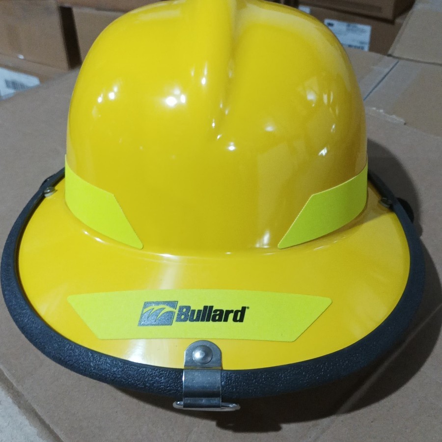 Jual Helm Pemadam BULLARD kuning / Helm FireFighter BULLARD Original ...