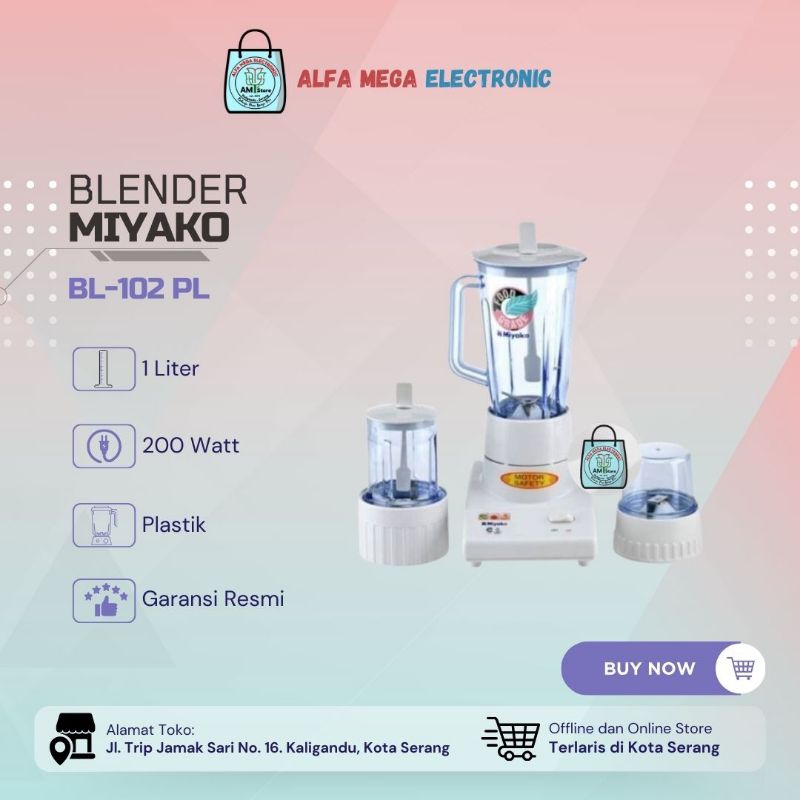 Jual Blender Miyako BL 102 PL | Shopee Indonesia