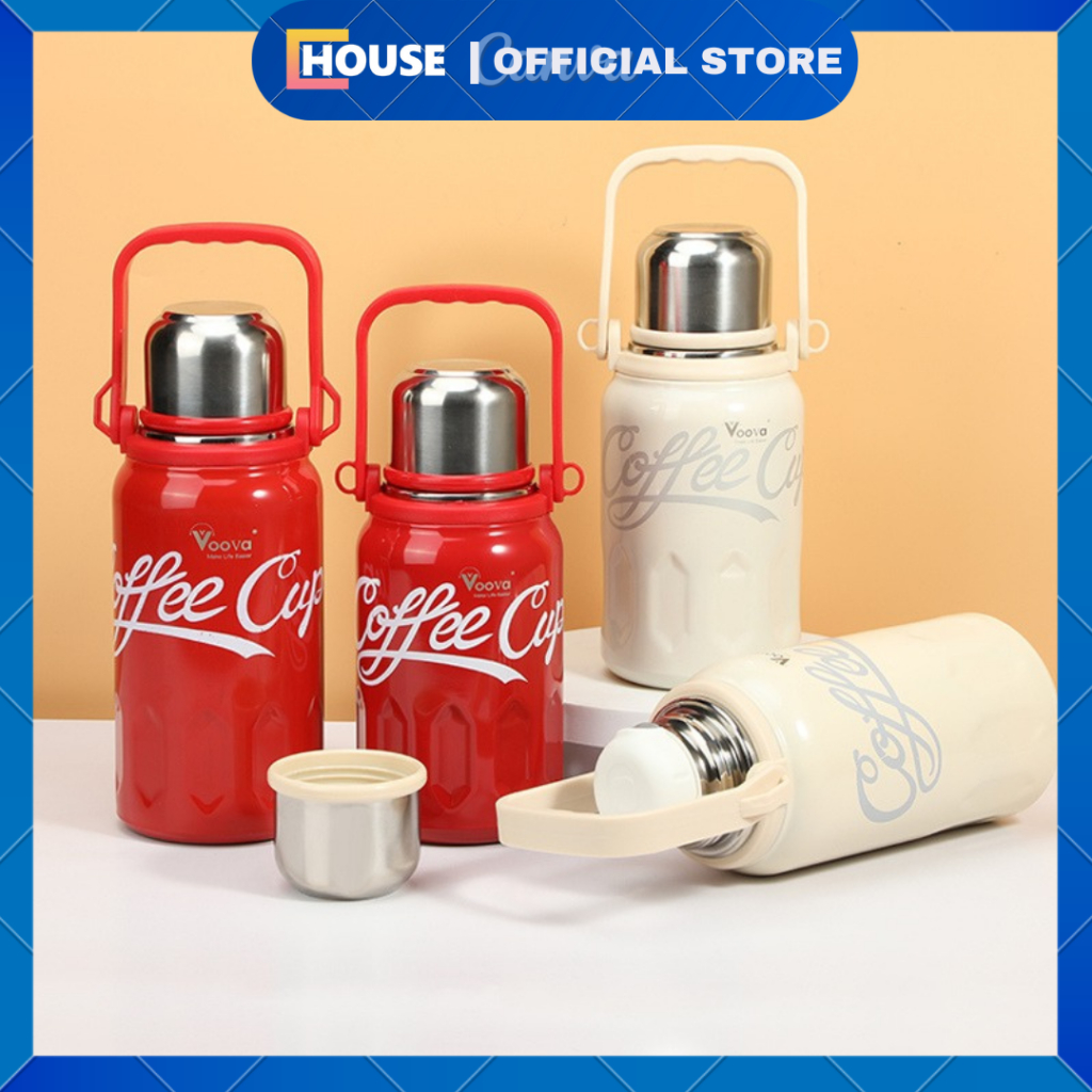 Jual U HOUSE 800ML /1200 ML Botol Minum Stainless Steel 304 Termos Air ...