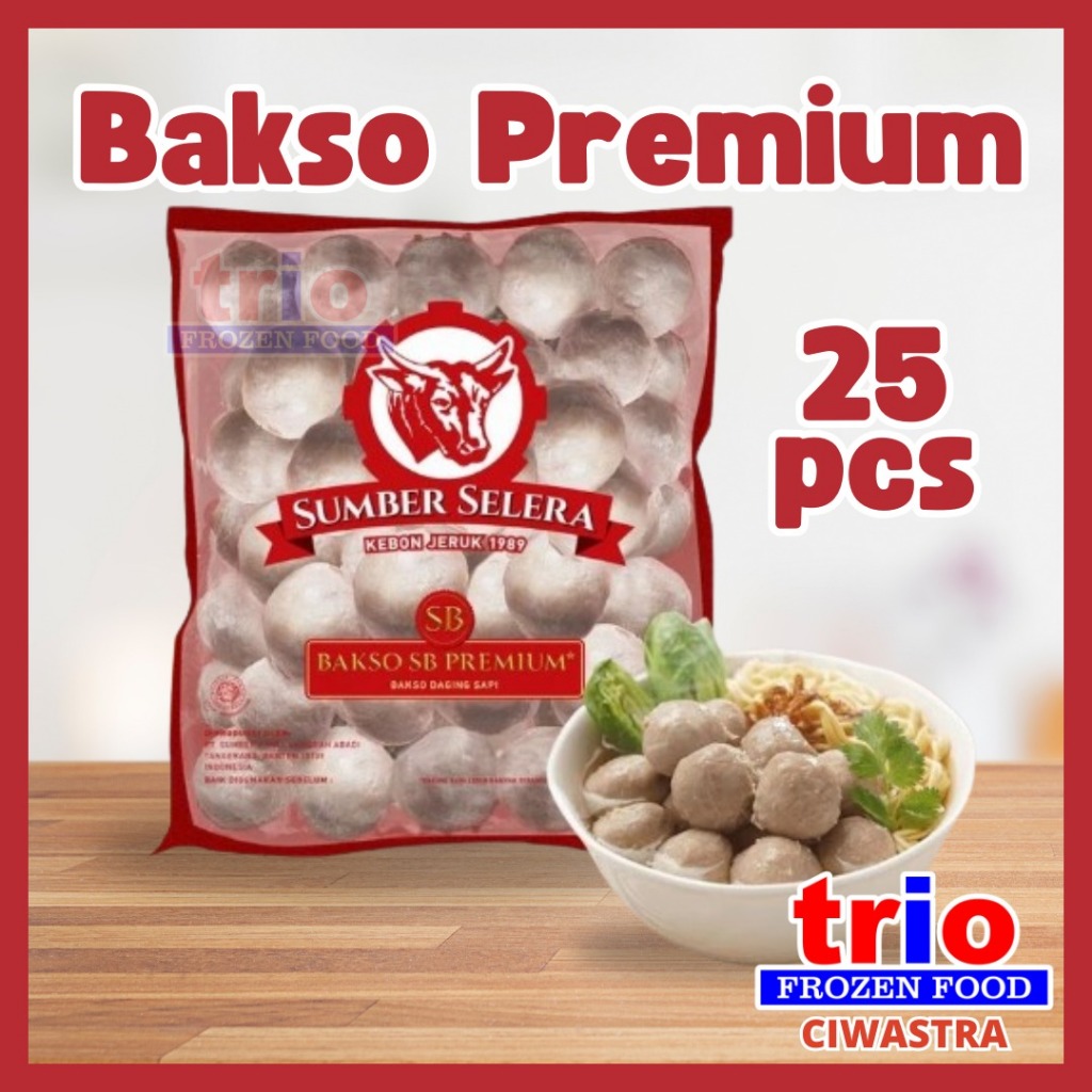 Jual BAKSO SAPI SUMBER SELERA SB PREMIUM 25PCS | Shopee Indonesia