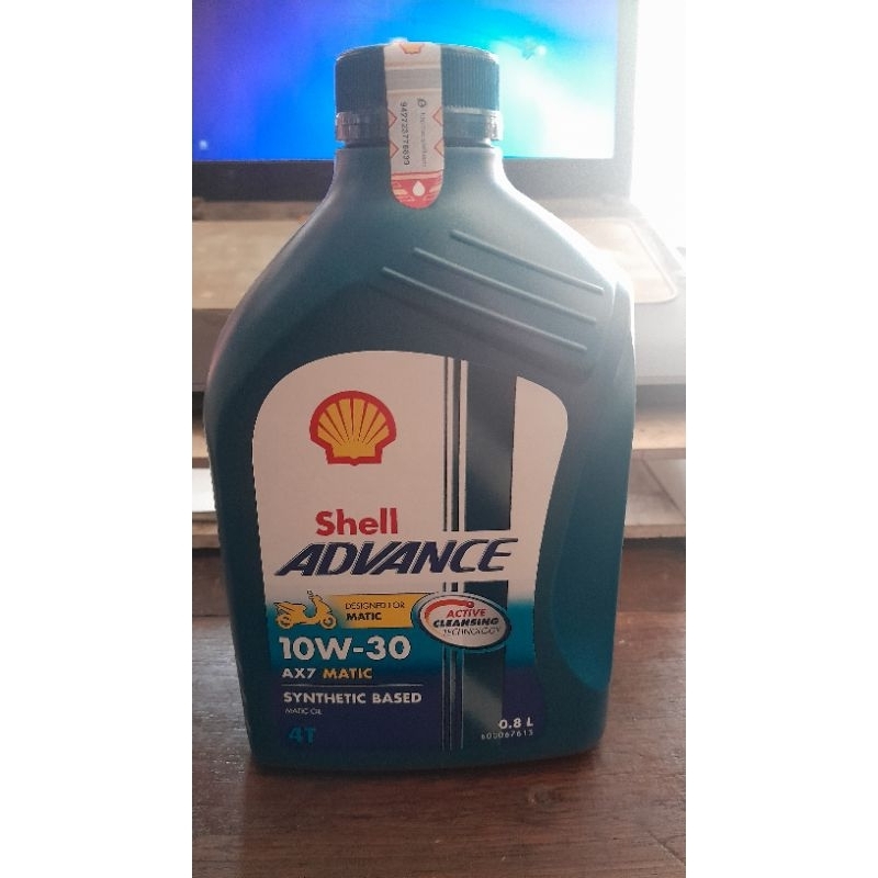 Jual SHELL ADVANCE 10W-30 AX7 MATIC 0.8ML | Shopee Indonesia