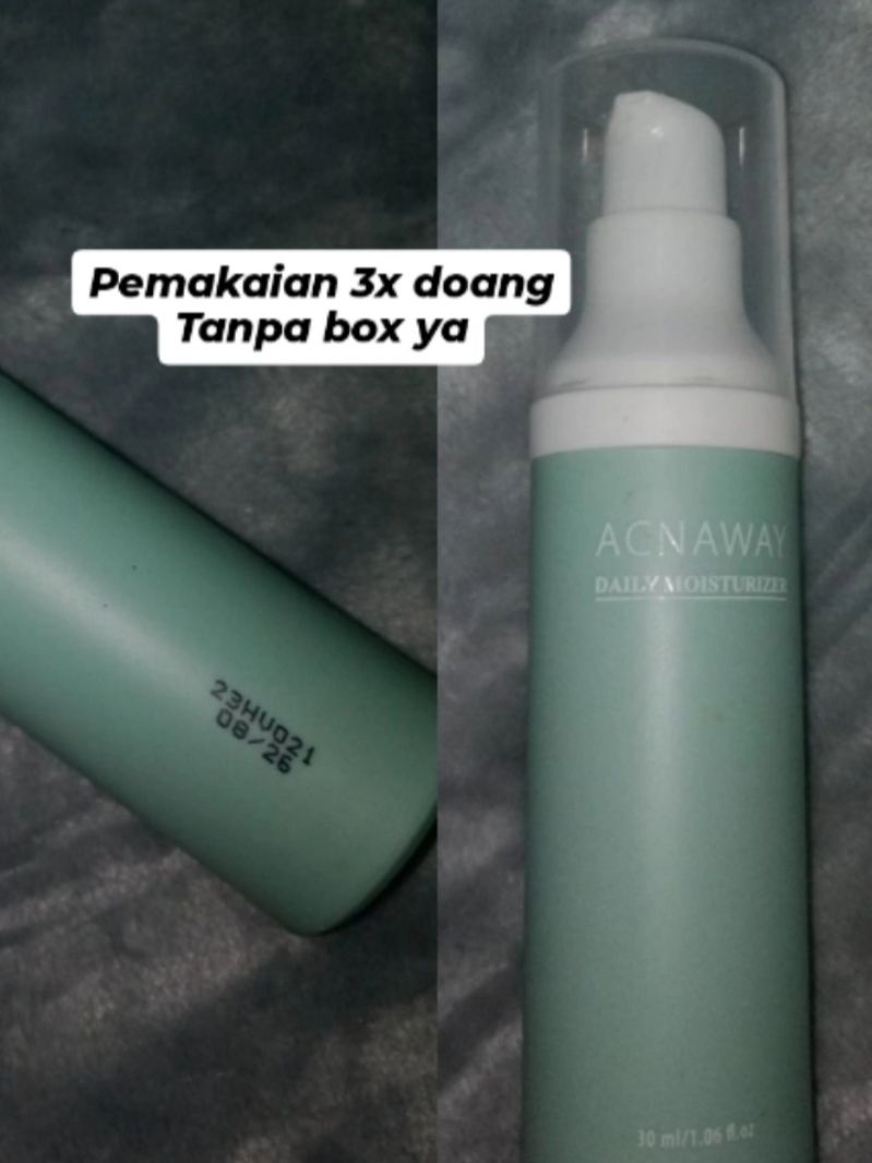 Jual PRELOVED ACNAWAY DAILY MOISTURIZER MOHON BACA DESKRIPSI | Shopee ...