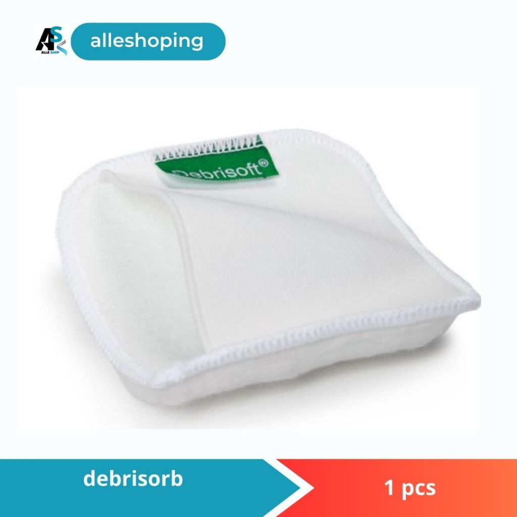 Jual Debrisoft pad 10x10 cm kasa pembersih penyerap luka 1 pcs | Shopee ...