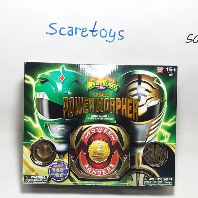 Jual Legacy Power Morpher Mighty Morphin Power Rangers Green - Tommy ...