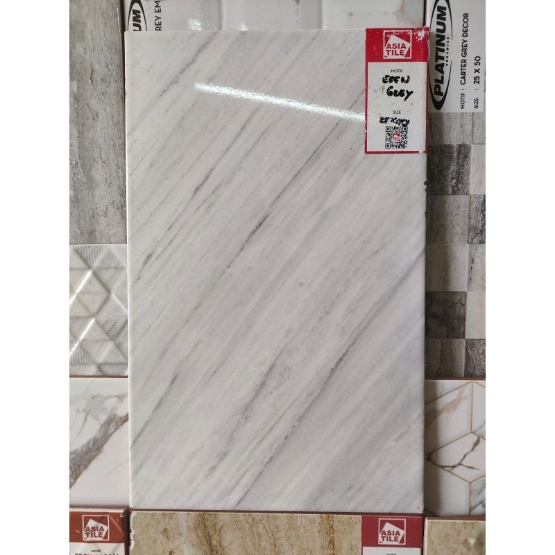 Jual keramik asia tile 25x40 eden grey kualitas pertama | Shopee Indonesia