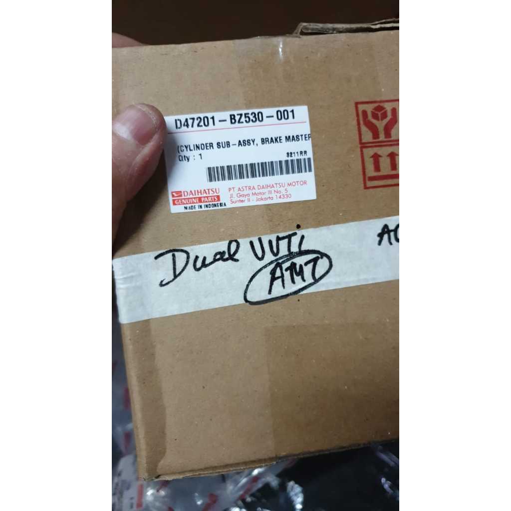 Jual ORIGINAL master rem atas xenia avanza veloz dual vvti (f65*) 2016 2017 2018 2019 2020 2021 ...