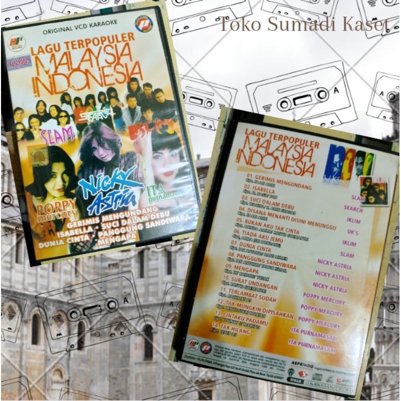 Jual vcd lagu terpopuler Malaysia Indonesia | Shopee Indonesia