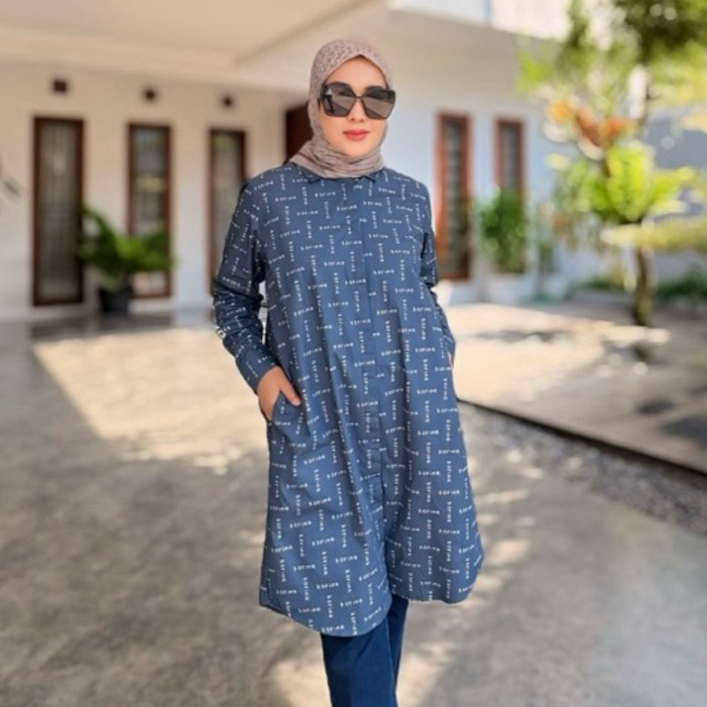 Jual DENIM TUNIK | Shopee Indonesia