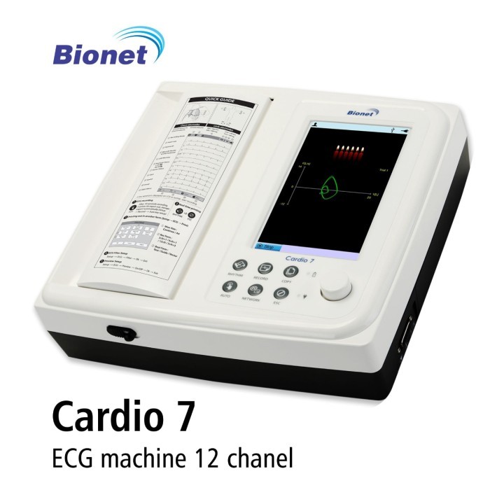 Jual BIONET ECG CARDIO 7 12 CHANEL - EKG BIONET CARDO 7 | Shopee Indonesia