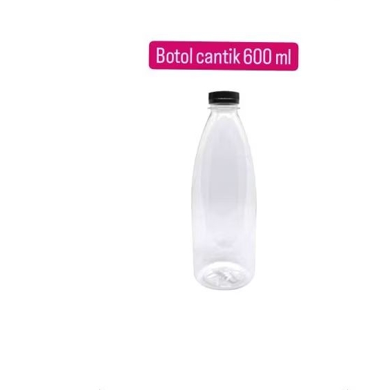 Jual Botol cantik 600 ml [ kemasan botol package ] | Shopee Indonesia