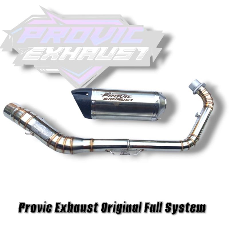 Jual Knalpot Racing Supra GTR Sonic 150r Full System Original Provic ...